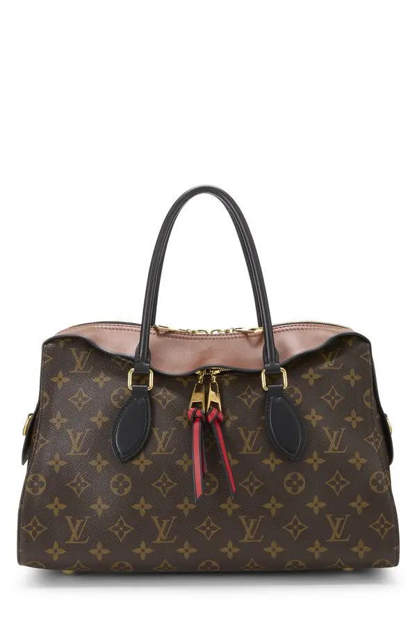 LOUIS VUITTON Monogram Canvas Tuileries Nm - Black