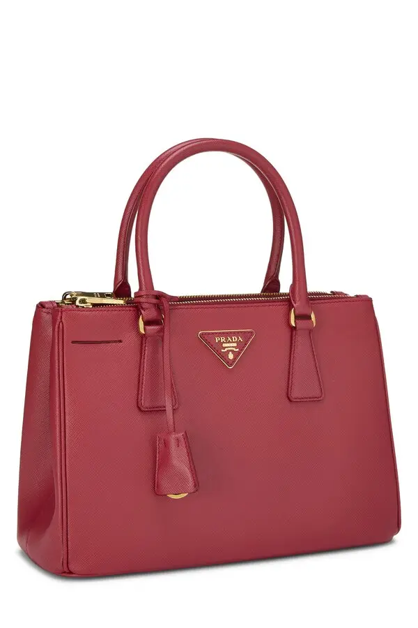 Prada Saffiano Executive Tote - Red