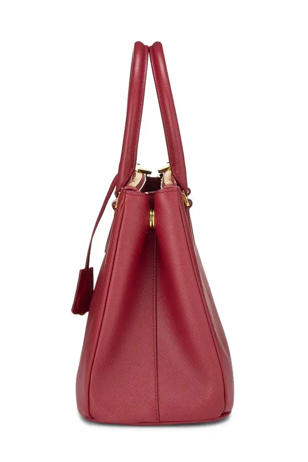 Prada Saffiano Executive Tote - Red
