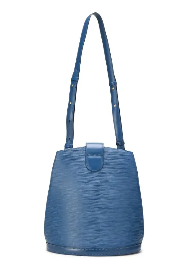 LOUIS VUITTON Bleu Celeste Epi Cluny