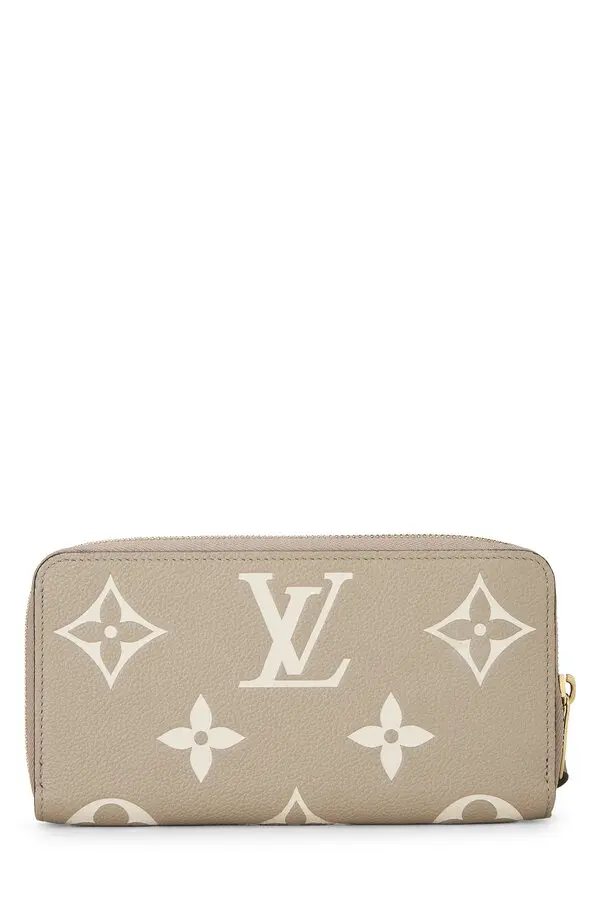 LOUIS VUITTON Giant Monogram Empreinte Zippy Continental
