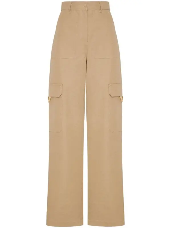 Valentino Garavani Canvas Cargo Trousers