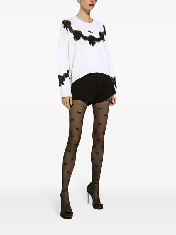 Dolce & Gabbana Lace-insert Jumper