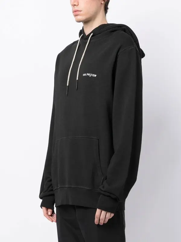 ISO.POETISM Logo-print Pullover Hoodie