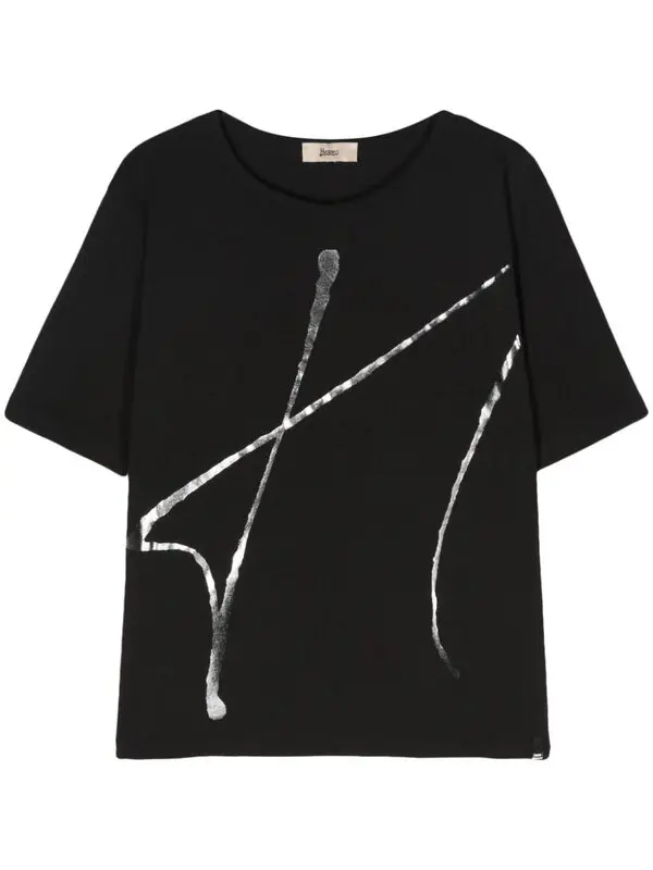 Herno Logo-plaque T-shirt
