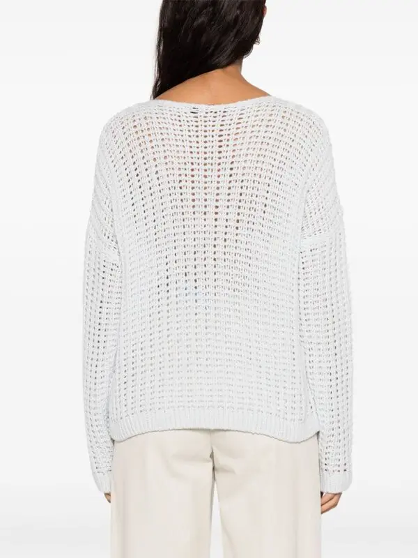 Incentive! Cashmere Open-knit Jumper