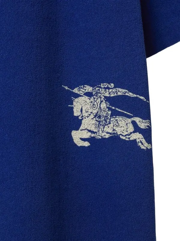 Burberry Ekd-motif Towelling T-shirt