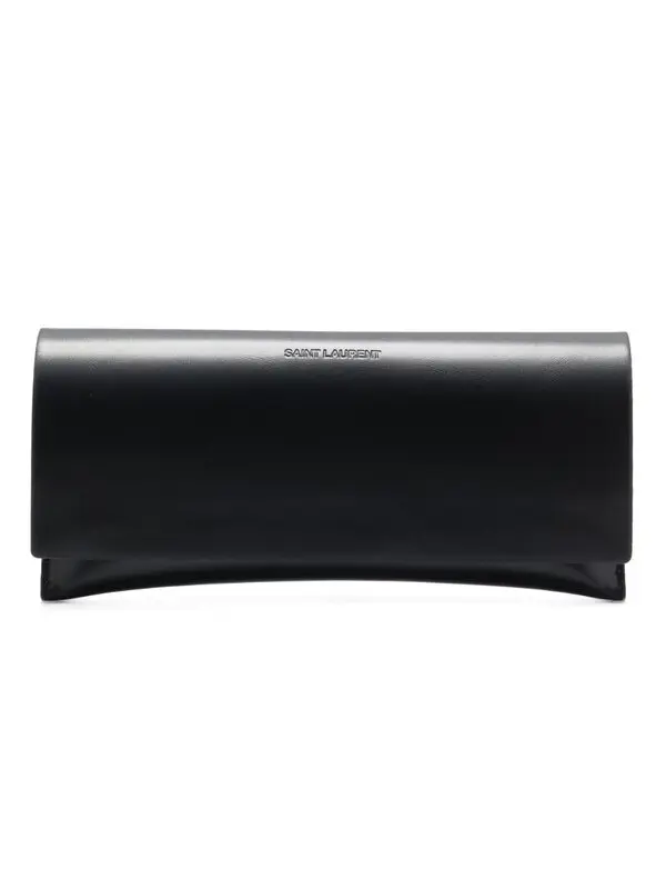 Saint Laurent Polished Oval Sunglasses