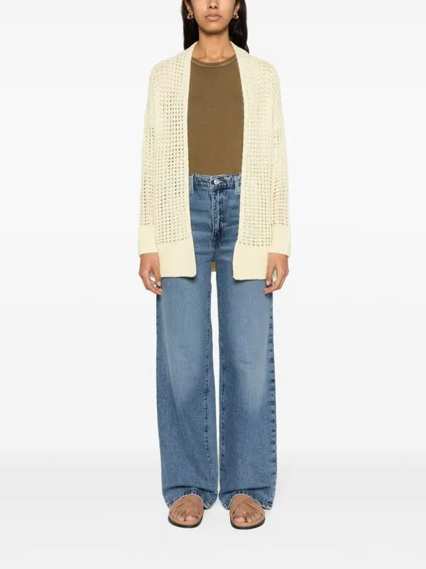 Incentive! Cashmere Open-knit Cashmere Cardigan