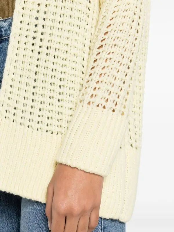 Incentive! Cashmere Open-knit Cashmere Cardigan