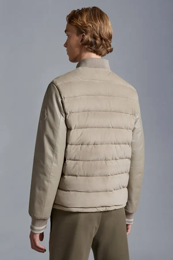Moncler Chalanches Suede Down Jacket
