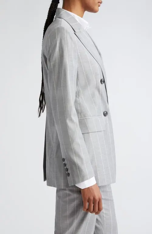 Eleventy Pinstripe Double-breasted Blazer