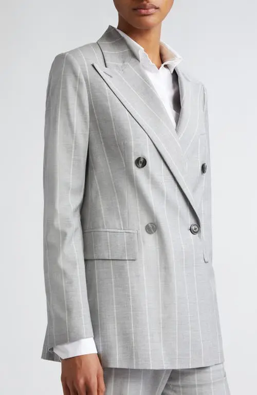 Eleventy Pinstripe Double-breasted Blazer