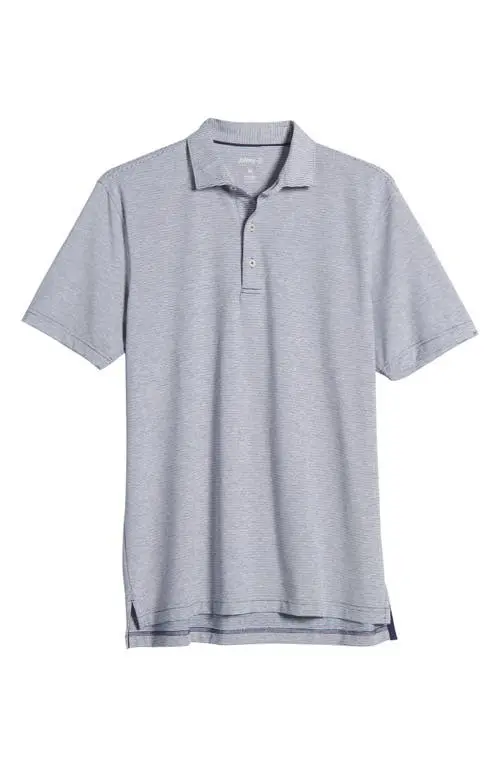 Johnnie-o Lyndon Classic Fit Polo - Heather Twilight