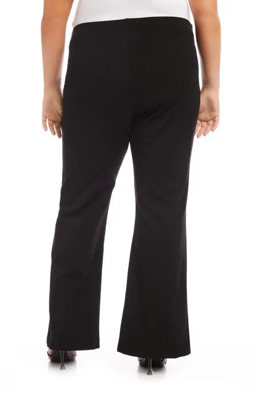 Karen Kane Front Slit Bootcut Trousers