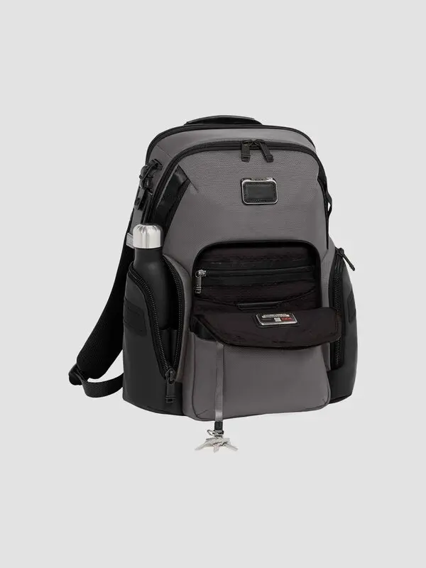 Tumi Alpha Bravo Navigation Nylon Backpack - Charcoal