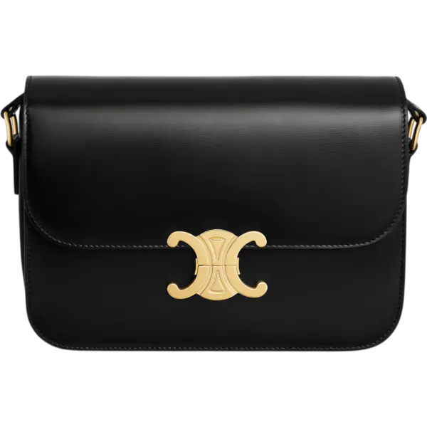 Celine Classique Triomphe Bag - Black