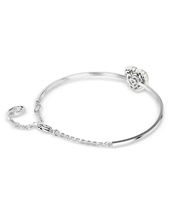 SWAROVSKI Idyllia Heart Bangle Bracelet