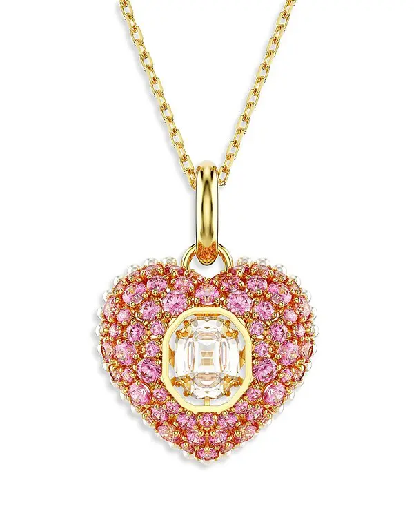 SWAROVSKI Idyllia Pendant Necklace - Pink/gold