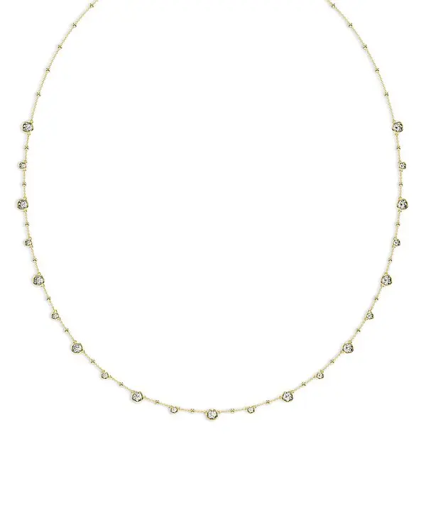 SWAROVSKI Imber Strand Round Cut Necklace - Gold