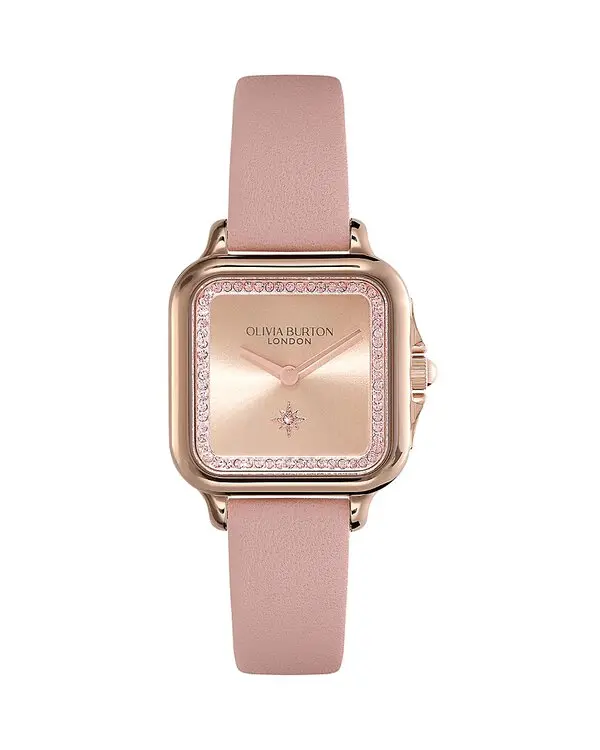OLIVIA BURTON Grosvenor Watch - Pink