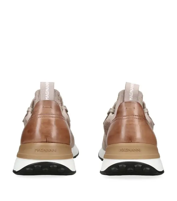 Magnanni Stratus Lyteknit Sneakers - Beige