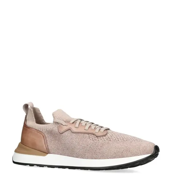 Magnanni Stratus Lyteknit Sneakers - Beige