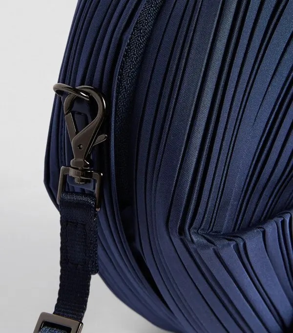 Issey Miyake Frozen Flower Cross-Body Bag In Navy - 30% Off