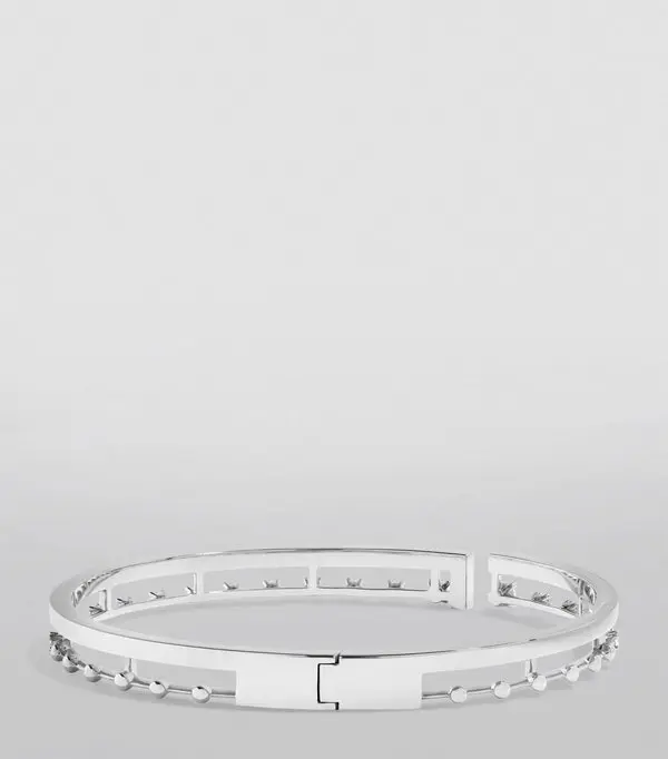MARLI NEW YORK Large Avenues Diamond Bangle