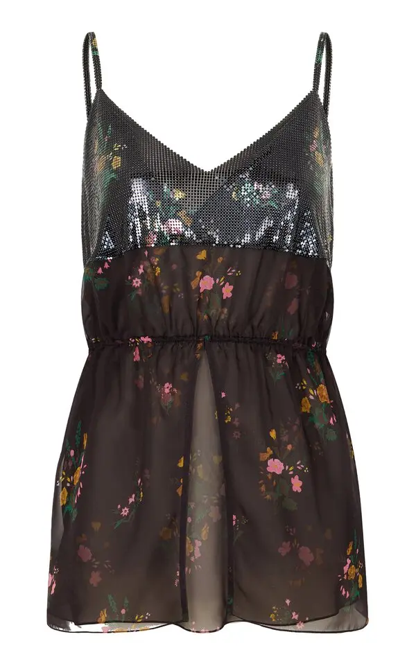 Rabanne Embellished Tank Top
