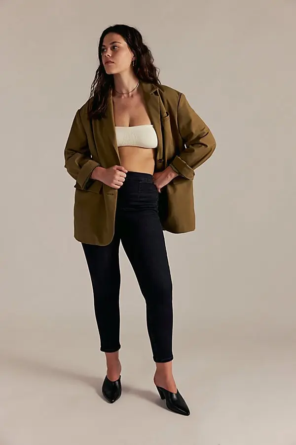 Free People We The Free Crvy Infinite Stretch Pull-on Skinny Jeans