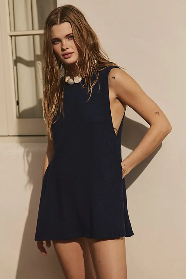 Free People Miranda Sweater Set - Celestial Indigo