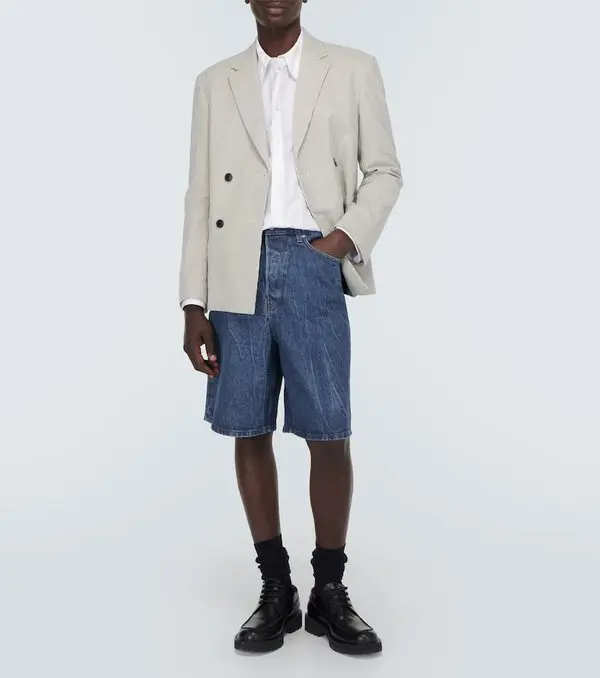 Dries Van Noten Denim Shorts