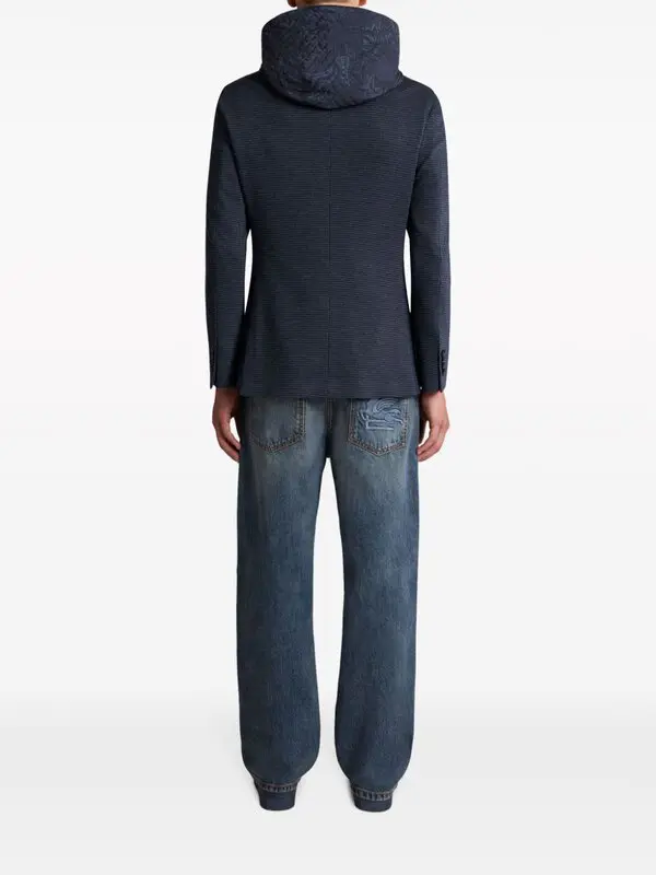 Etro Layered Houndstooth Blazer
