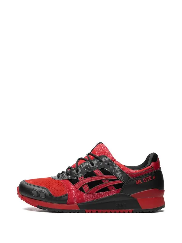 Asics Atmos X Spider X Gel-lyte 3 Sneakers - Red