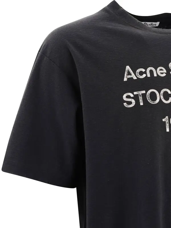 Acne Studios Stockholm 1996 T Shirt - Black | Editorialist