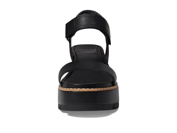 Sorel Joanietm Iv Y Strap Wedge Sandals - Black