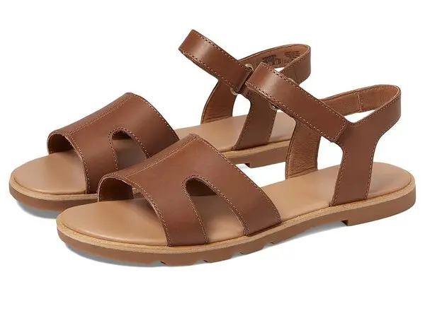 Sorel Ellatm Iii Ankle Strap Sandals - Tan