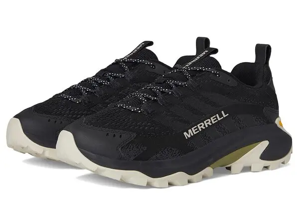 Merrell Moab Speed 2 Athletic Lace-up Sneakers - Black