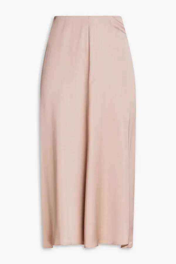 Vince Satin Midi Skirt