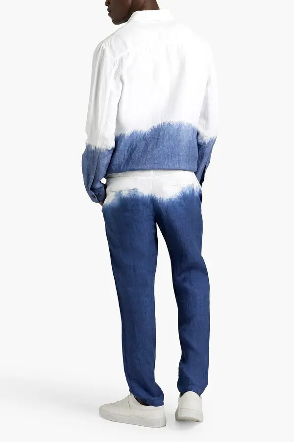 120% Lino Dipdyed Linen Shirt