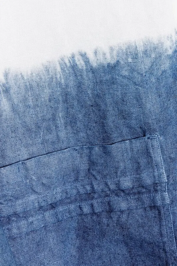 120% Lino Dipdyed Linen Shirt