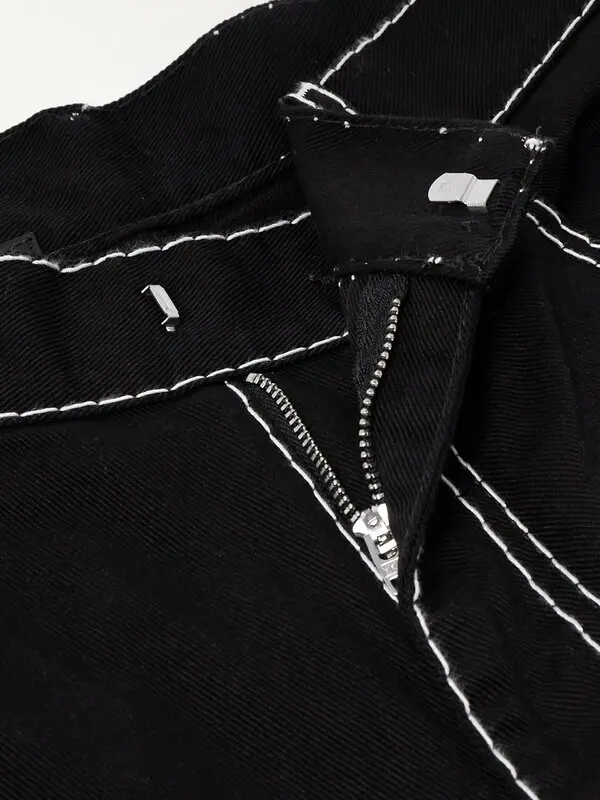 Givenchy Straight-leg Denim Cargo Shorts