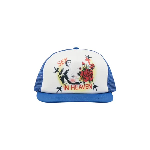 Supreme Sex In Heaven Mesh Back 5-panel Cap - Blue