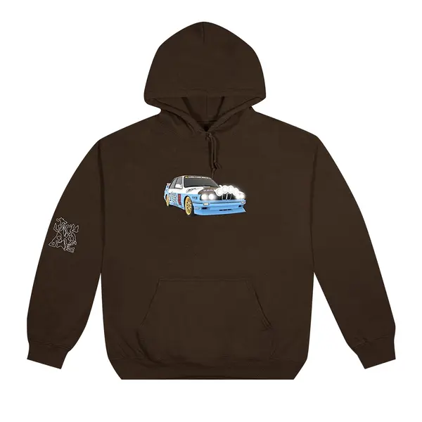 TRAVIS SCOTT Jackboys Vehicle Hoodie V - Brown