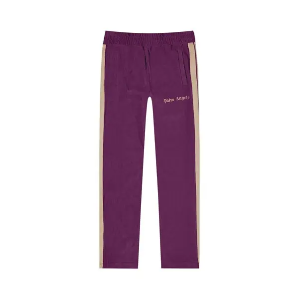 Palm Angels Cord Fleece Track Pant - Purple