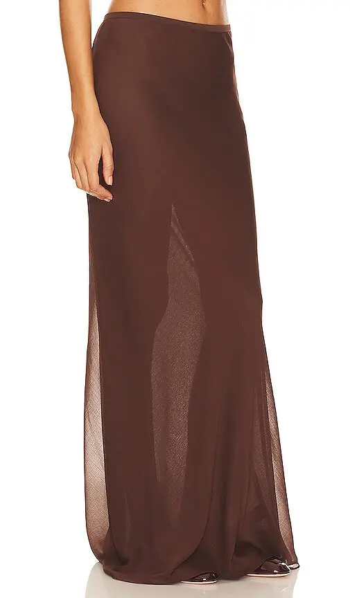 Lioness Endless Maxi Skirt - Chocolate