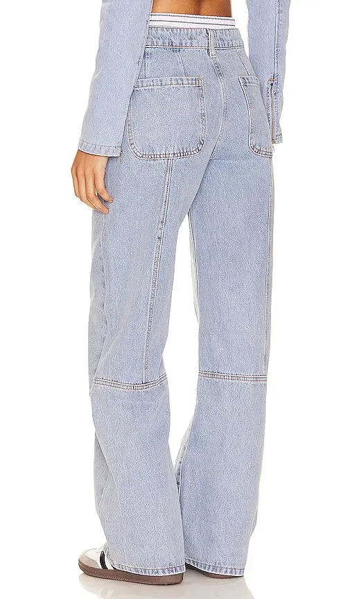 Lioness Dawson Wide Leg Jeans