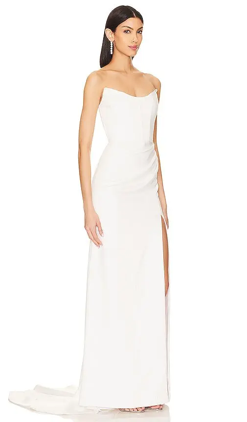 sachin and babi light blue dress Katie May X Noel And Jean Belle Gown In Off White - 6% Off