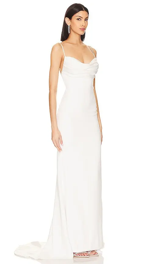 Robe De Soirée Noel And Jean By Katie May - Taille 10 - Ivoire - Épaules Nues - Neuf Sans étiquettes